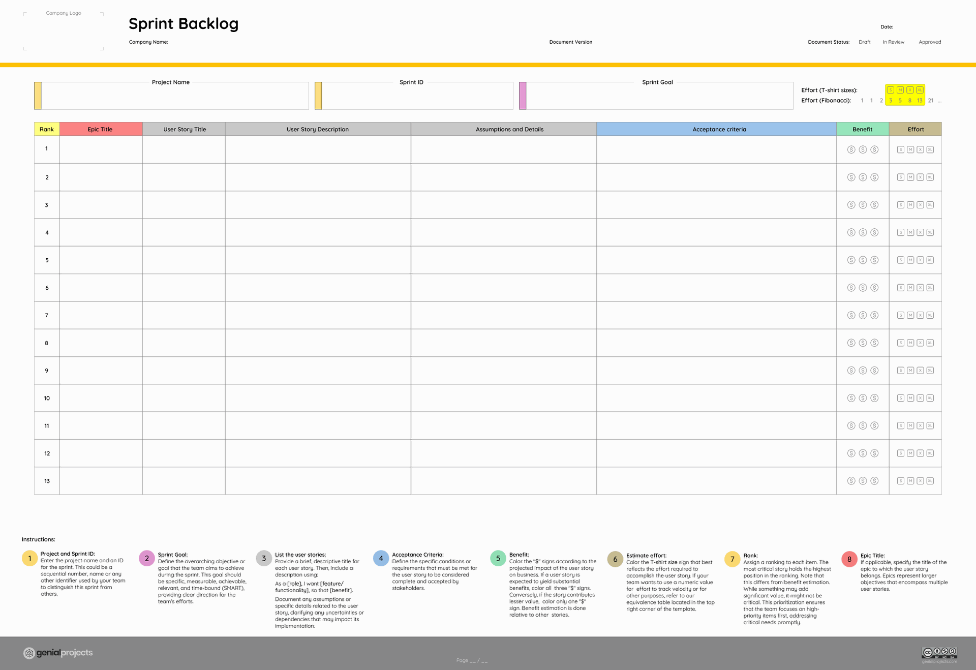 Cómo Construir un Backlog de Sprint | Genialprojects